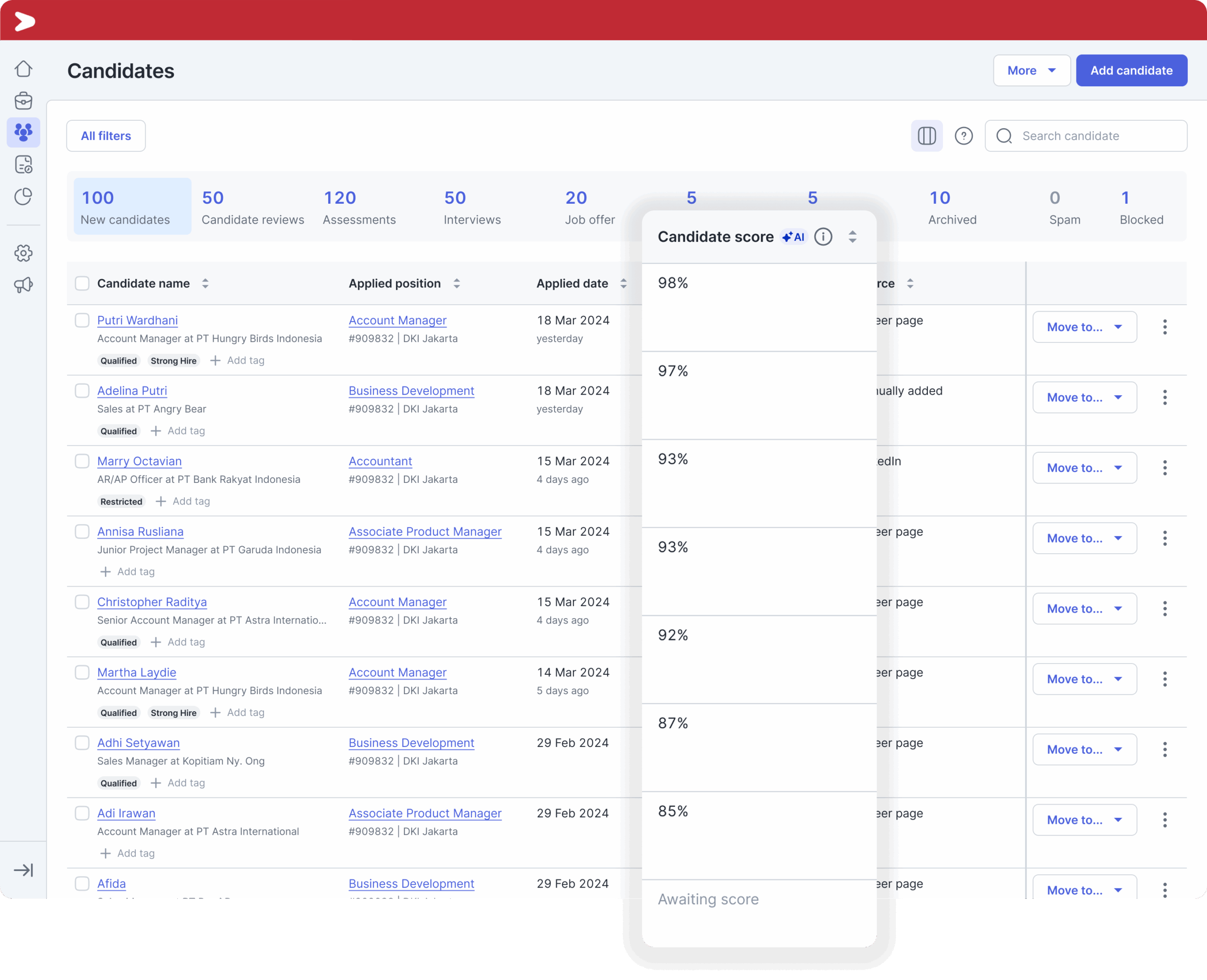 Tingkatkan Efisiensi Rekrutmen dengan AI Candidate Scoring & Auto Rejection - Mekari Community